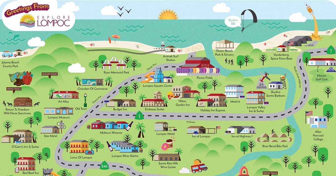 Lompoc Interactive Map - Lompoc California